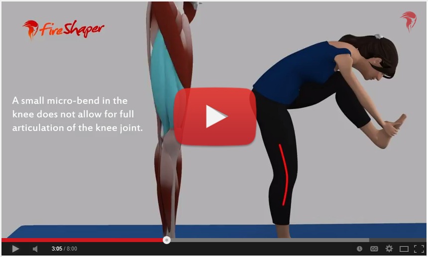 Fire Shaper Australia Forehead to Knee Posture FireShaper Australia